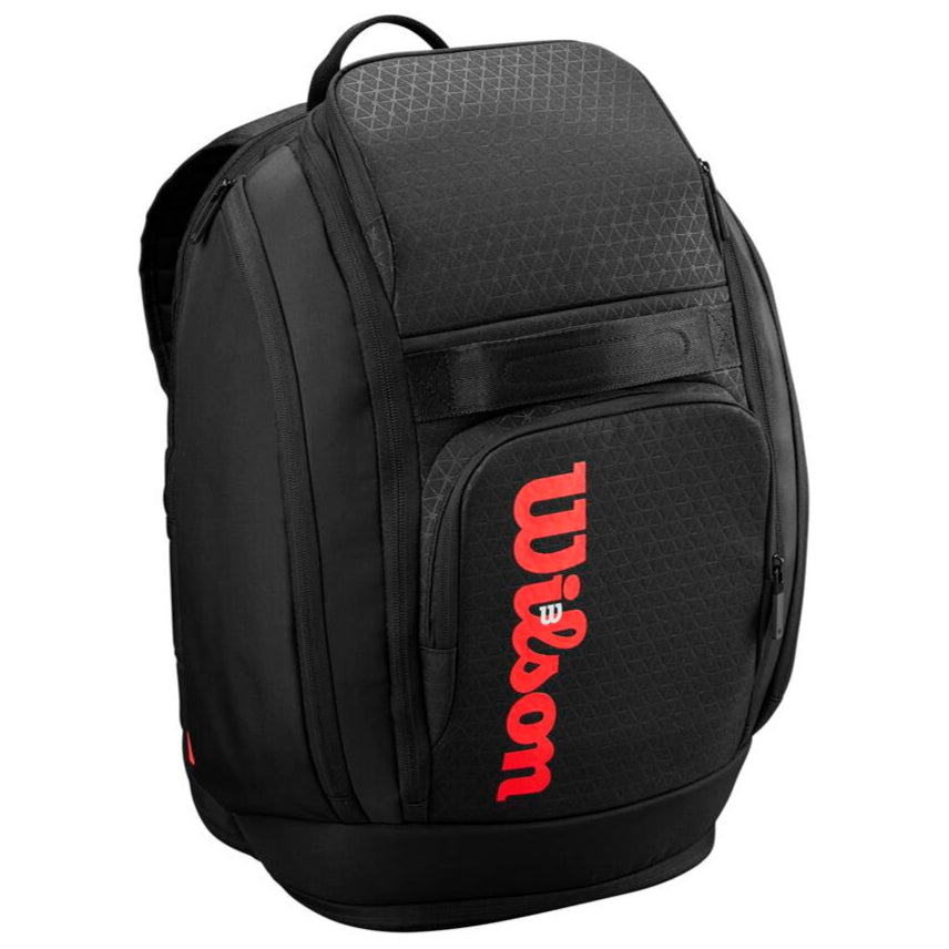 Wilson Clash V3 Backpack Racquet Bag (Black/Infrared) – RacquetGuys.ca