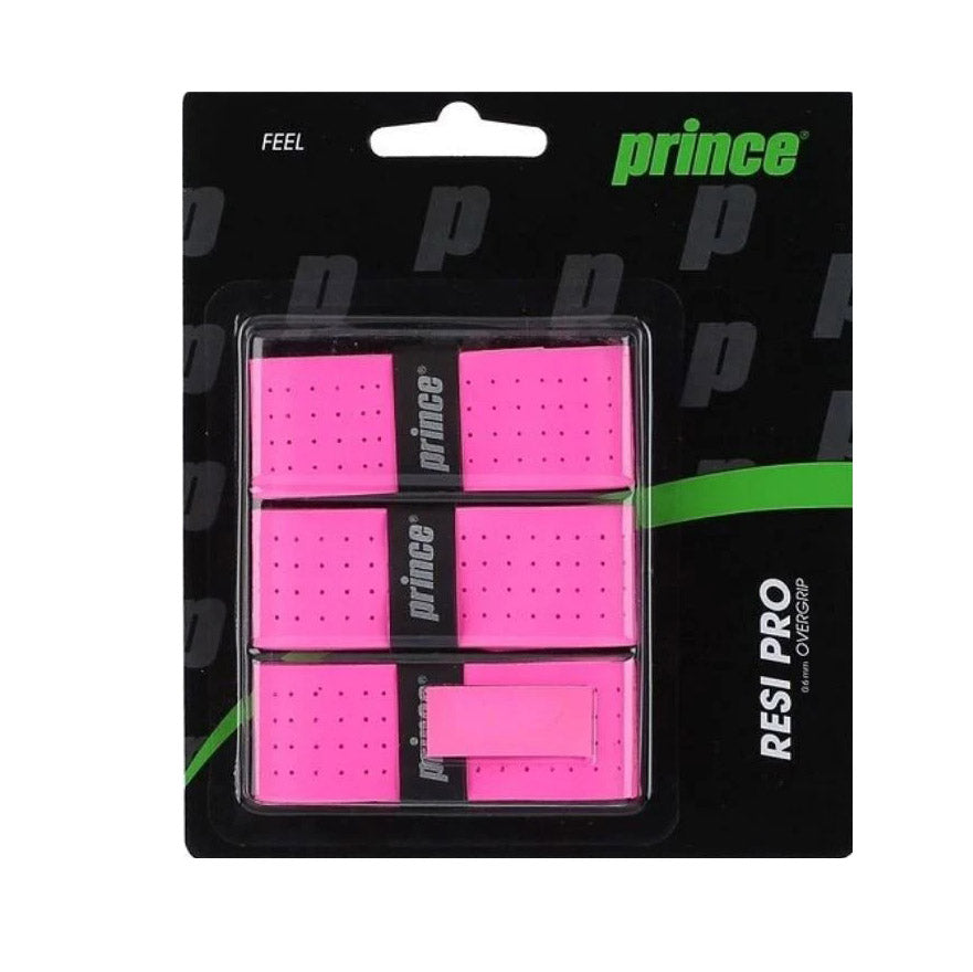 Prince ResiPro Overgrip 3 Pack (Pink) – RacquetGuys.ca