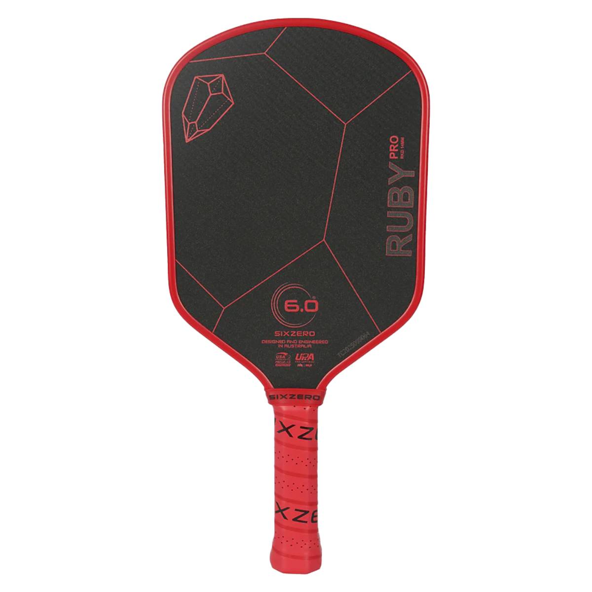 Six Zero Ruby Pro Pickleball Paddle – RacquetGuys.ca