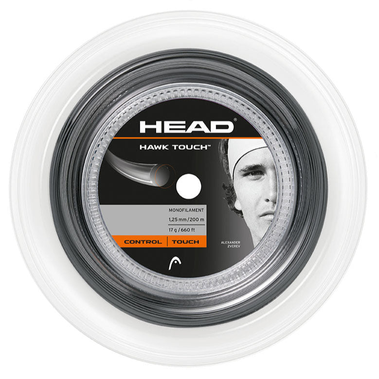 Head Hawk Touch 17/1.25 Tennis String Reel (Anthracite) – RacquetGuys.ca