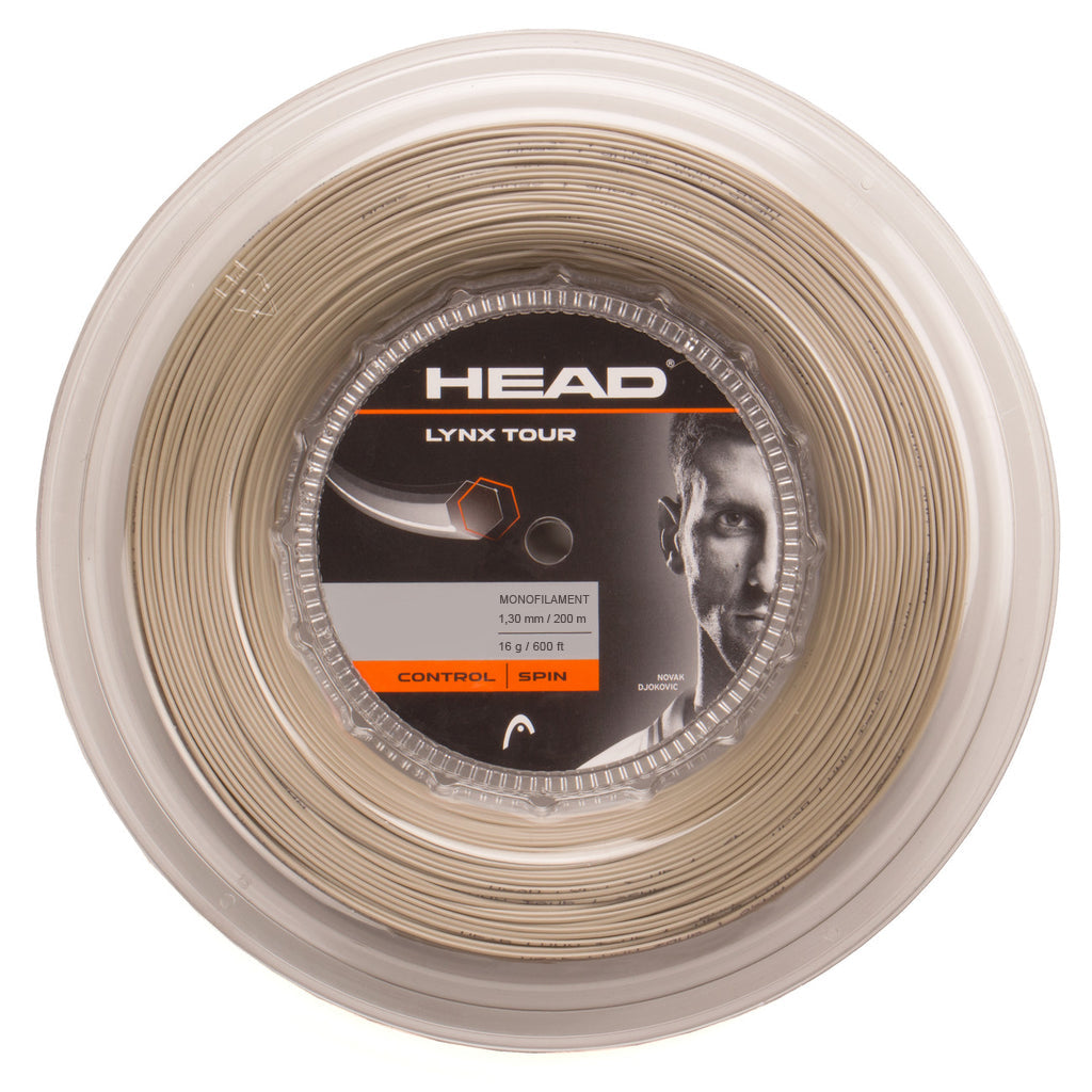 Head Lynx Tour 16/1.30 Tennis String Reel (Champagne) – RacquetGuys.ca