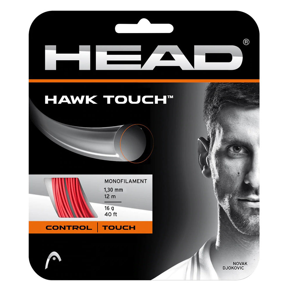 Head Hawk Touch 16/1.30 Tennis String (Red) – RacquetGuys.ca