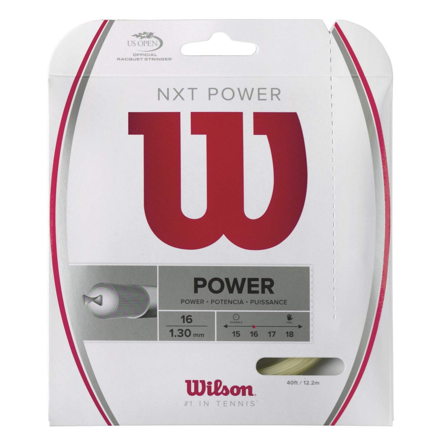 Wilson NXT Power 16/1.30 Tennis String – RacquetGuys.ca