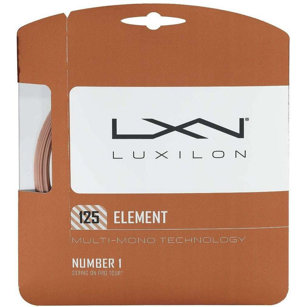 Luxilon Element 1.25 Tennis String Online – Bronze Online – RacquetGuys.ca